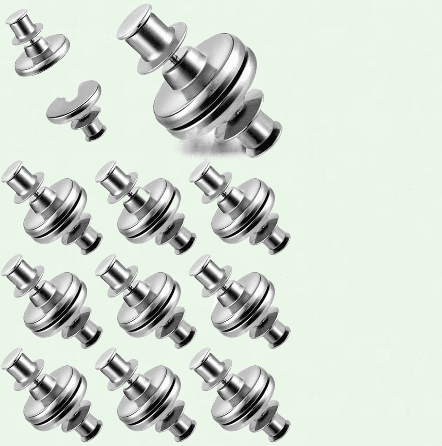 Curtain Magnets Closure, Set of 10, Prevent Light Leaks, Strong ...