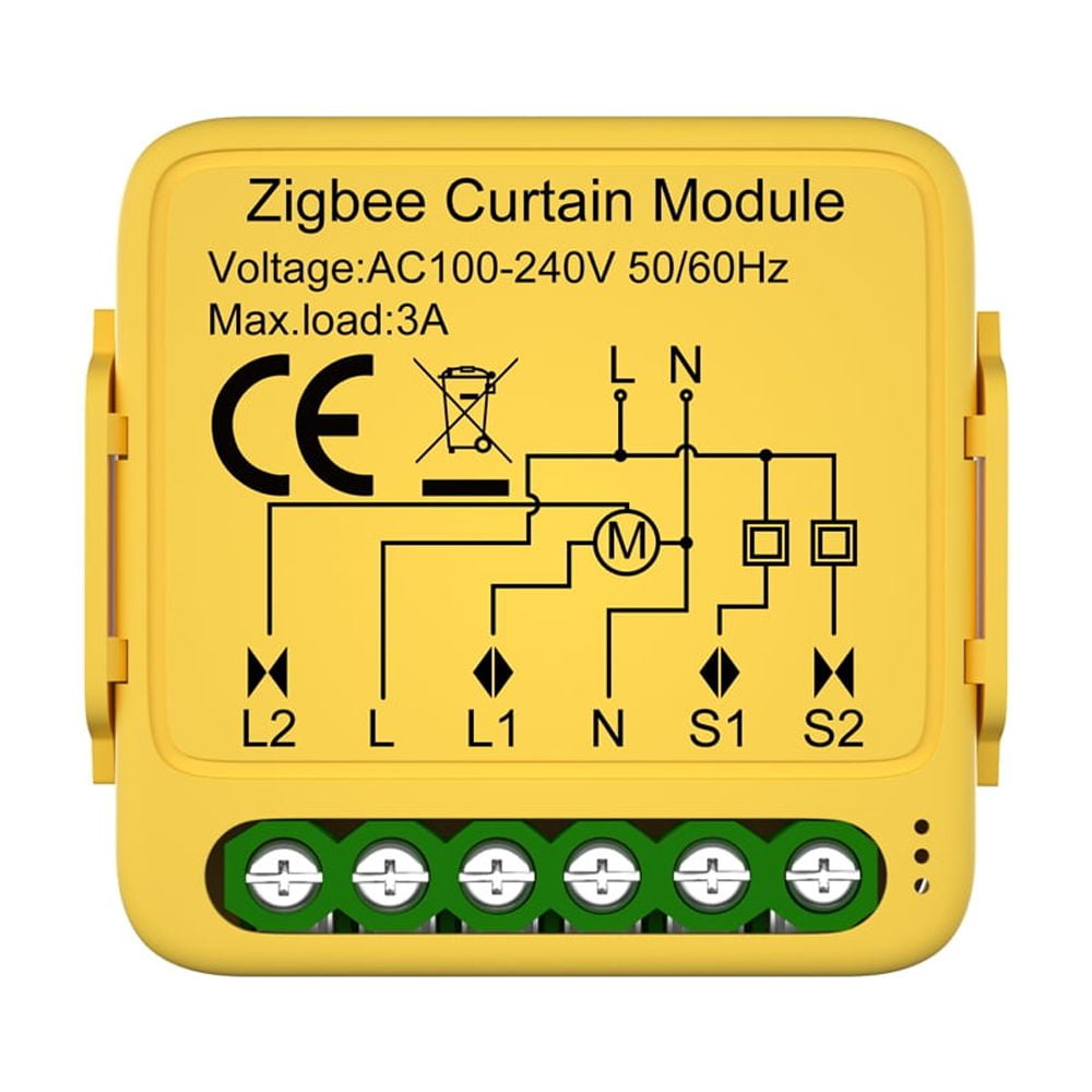 Curtain Module,Voice Needed Switch Motorized Remote Compatible With ...