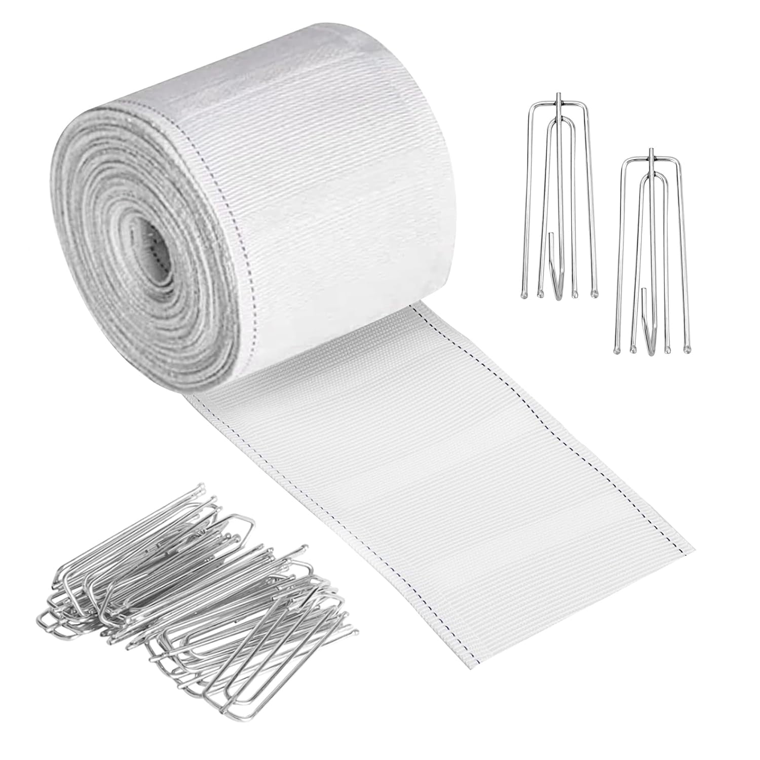 Curtain Pleat Tape, 10 Meters/10.9 Yards White Pleater Tape for ...