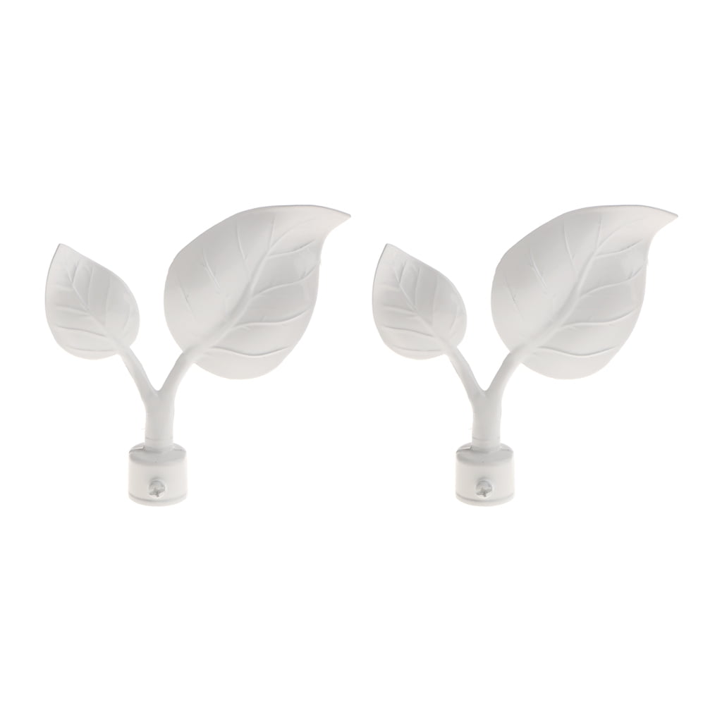 Curtain Pole Recess Bracket Curtain Rod Finials Curtain Accessories ...