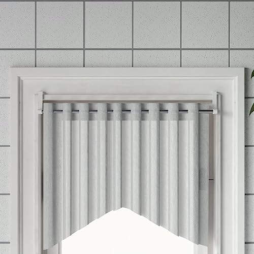 Curtain Rails Set - White and Silver - Walmart.com
