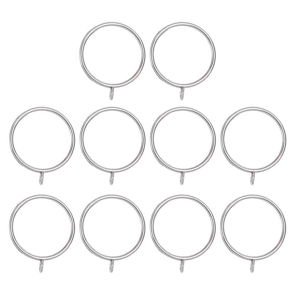 Curtain Ring Rod Rings Fixing Heavy Duty Hook Roman Pole Does Not Rust ...