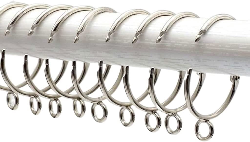 Curtain Rings Openable Gold Curtain Rings Open and Close Metal ...