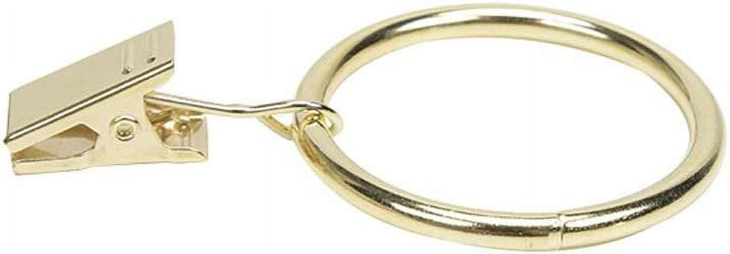 Curtain Rings Set of 10 Rings Curtain Clips Strong Metal Decorative ...
