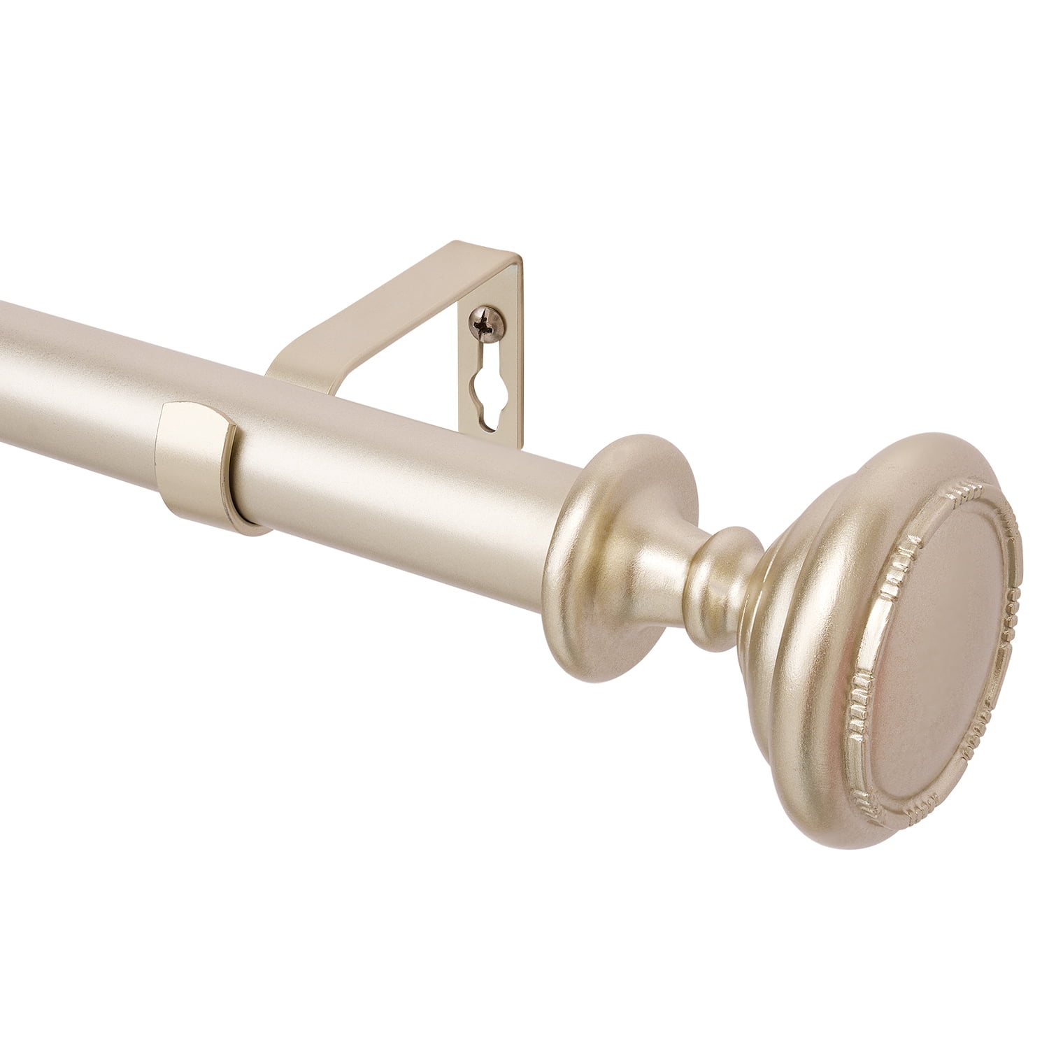 Curtain Rod 1inch Diameter Adjustable Window Curtain Rods with ball ...