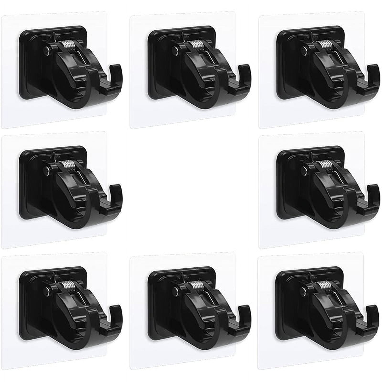 Curtain Rod Brackets No Drilling, Adhesive Holder Bracket Drapery Hook ...
