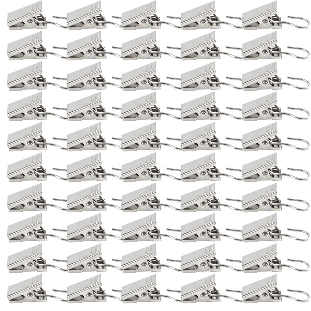 Curtain Rod Clips Drapery Clip Metal Shower Curtain Rod Clip Rings ...
