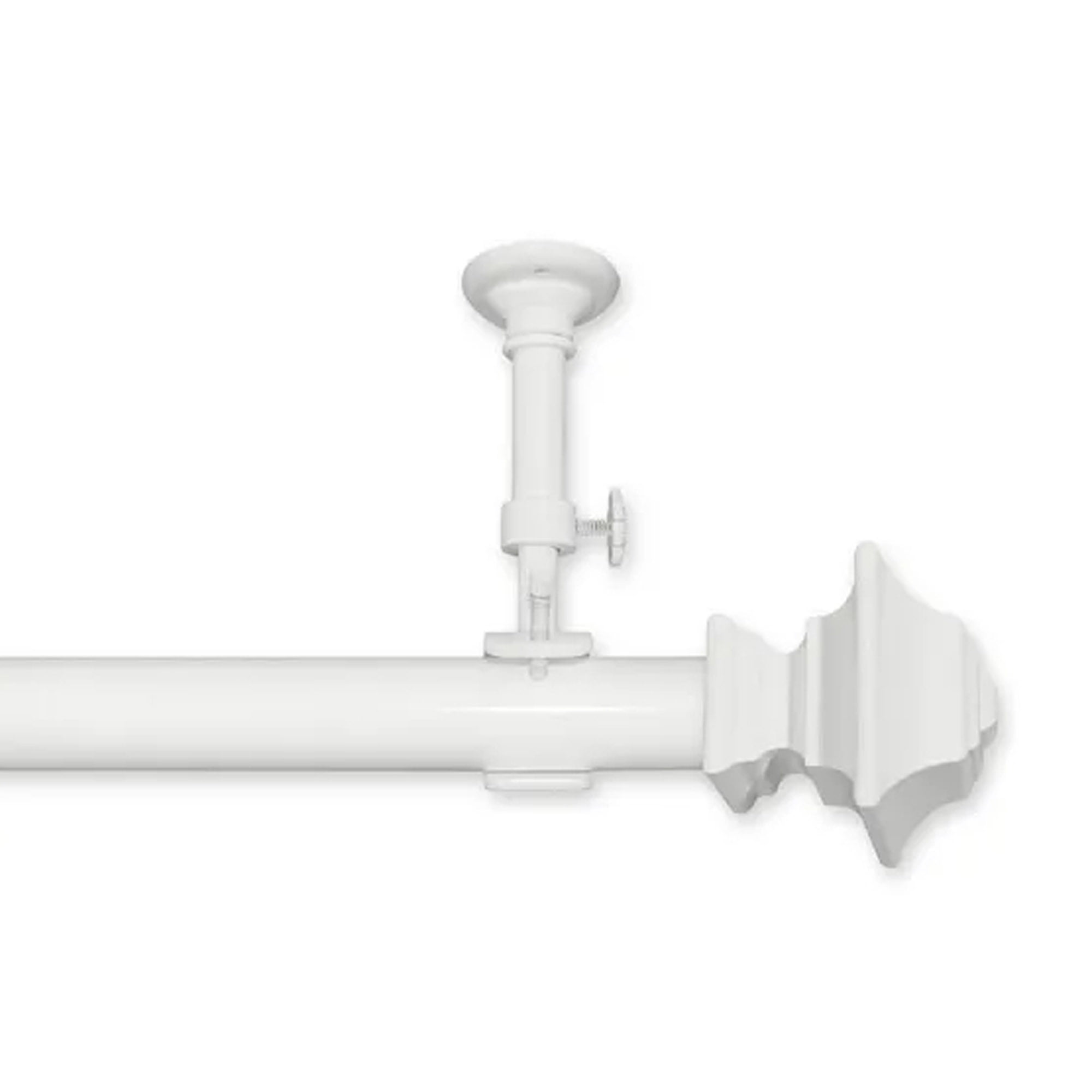 Curtain Rod Collection 16" - 240" - White - Walmart.com
