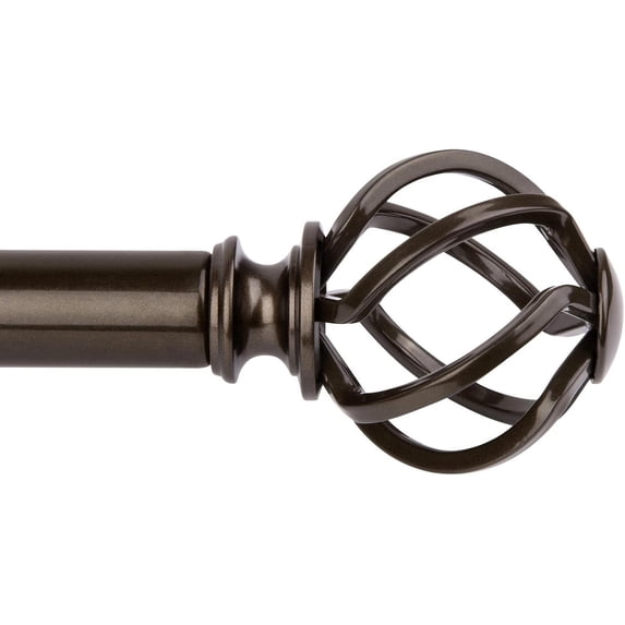 Curtain Rod for 66 to 120 Inch (5.5-10ft), 1 Inch Curtain Rods 32 to ...