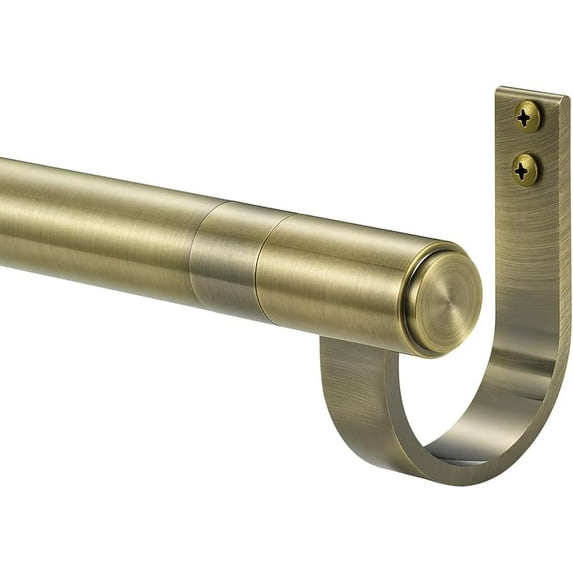Curtain Rods for 28-68” Windows, Splicing Construction, 1” Adjustable ...