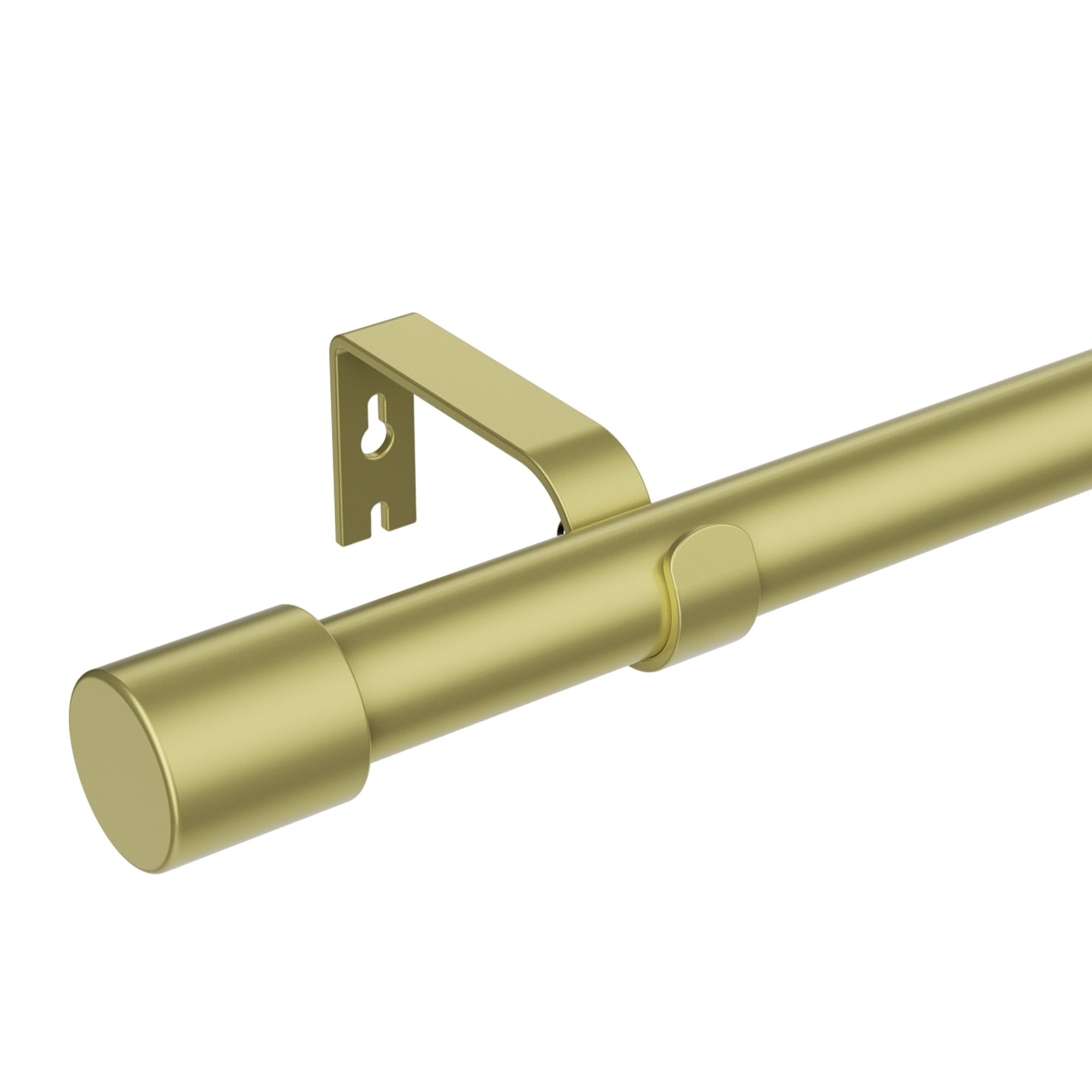 Curtain Rods 32 to 120 inch,1'' Heavy Duty Window Curtain Rod ...