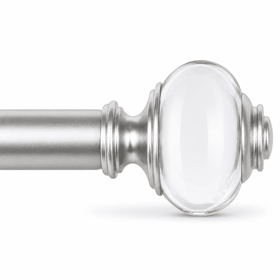 Curtain Rods 32 To 58 Inch Drapery Rod For Windows Light | Elegant ...