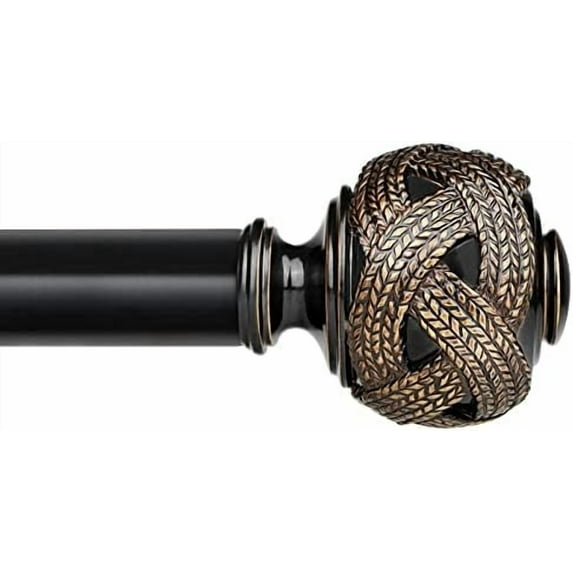 Curtain Rods 32 to 58 Inches (2.6 to 4.8 ft), 7/8 Inch Telescoping ...