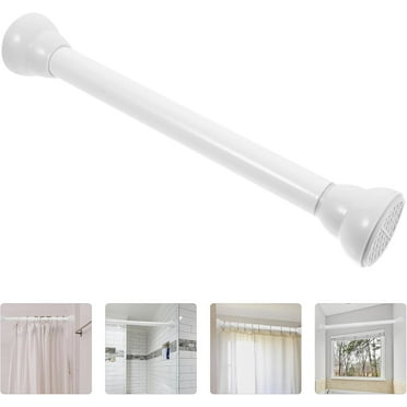 Dinosam 6 Pcs Adjustable Shower Rod, 28-48 inch Extendable Tension Rod ...