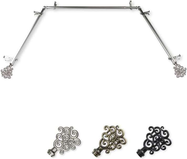 Curtain Rods & Hardware, Featuring A Versatile Telescoping Design for 3 ...
