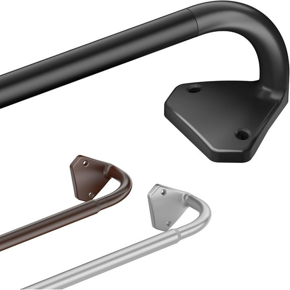 Curtain Rods, No Rust Adjustable Blackout Drapery Rods, 5/8 Inch ...