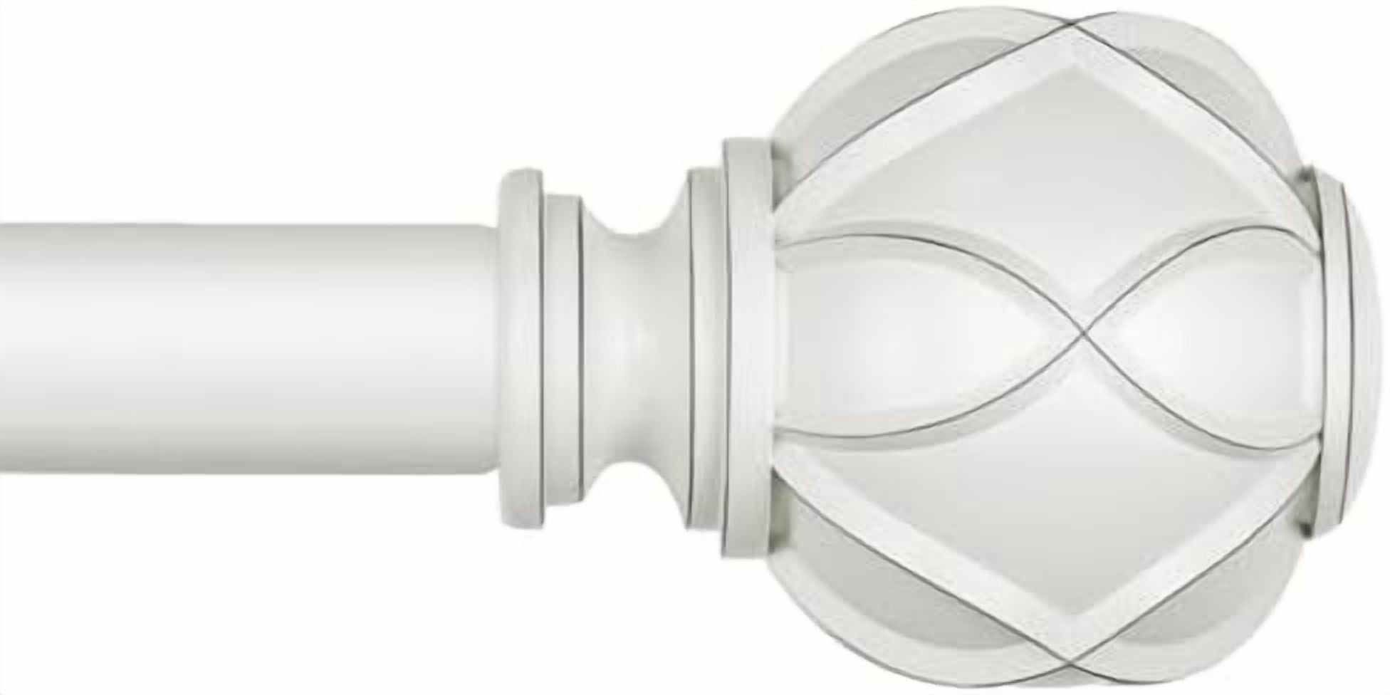 Curtain Rods for Windows 72 to 144 Inches (6-12ft) Long Heavy Duty ...