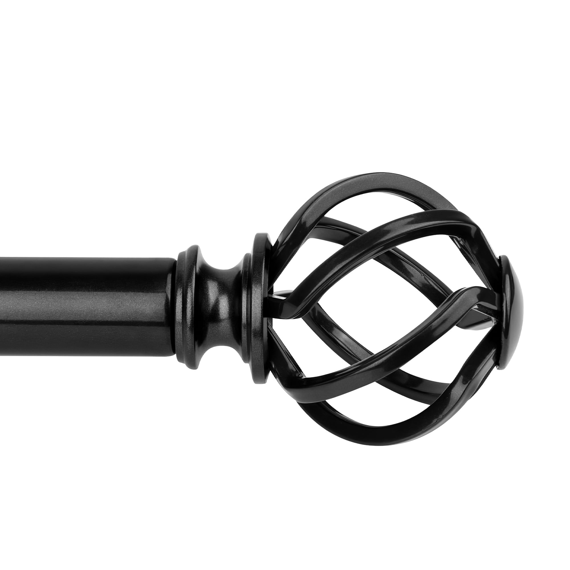 Curtain Rods for Windows 32 to 144 Inches (6-12ft) Long Heavy Duty ...