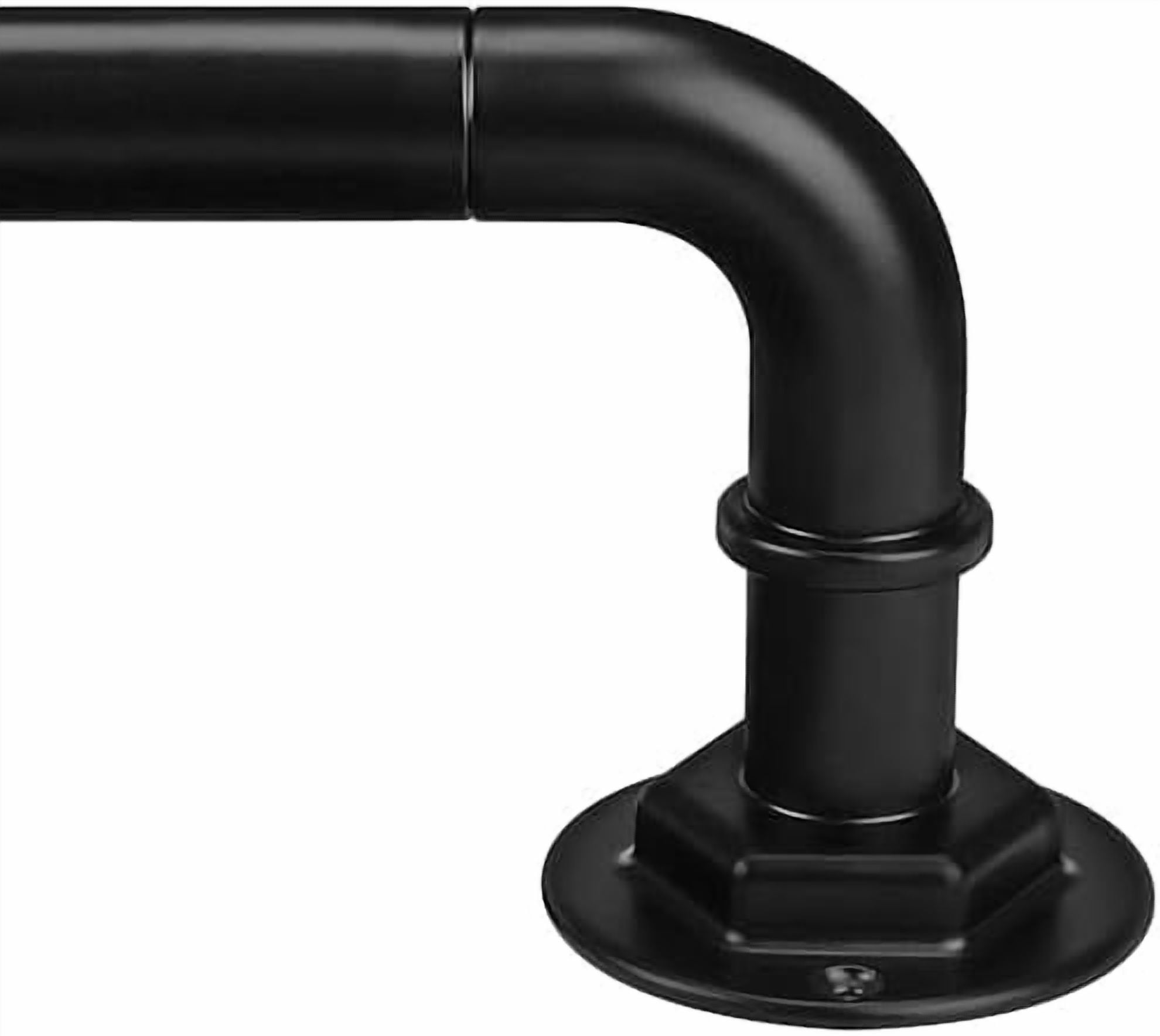 Curtain Rods for Windows 16 to 120 Inches Adjustable Blackout Wrap ...