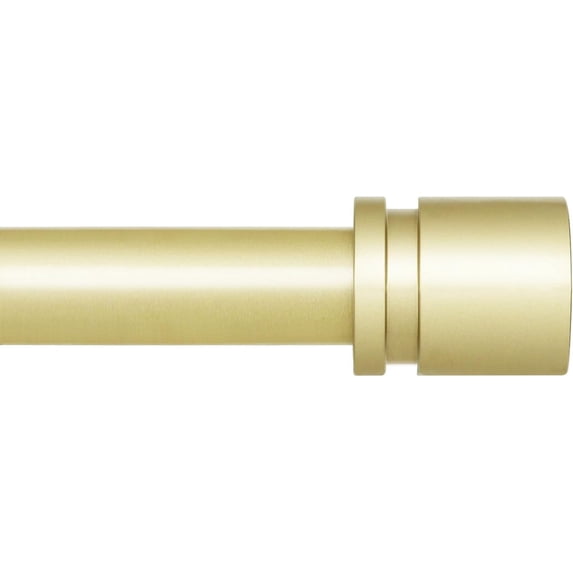 Curtain Rods for Windows 16 to 144 Inches Adjustable Length 1 Inch ...
