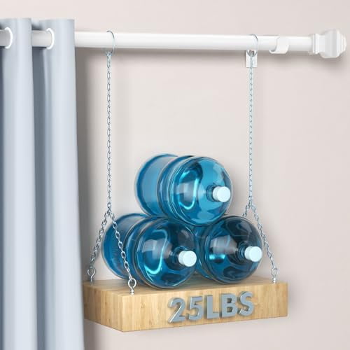 Curtain Rods for Windows 32-78 inch, 5/8 inch White Curtain Rod with ...