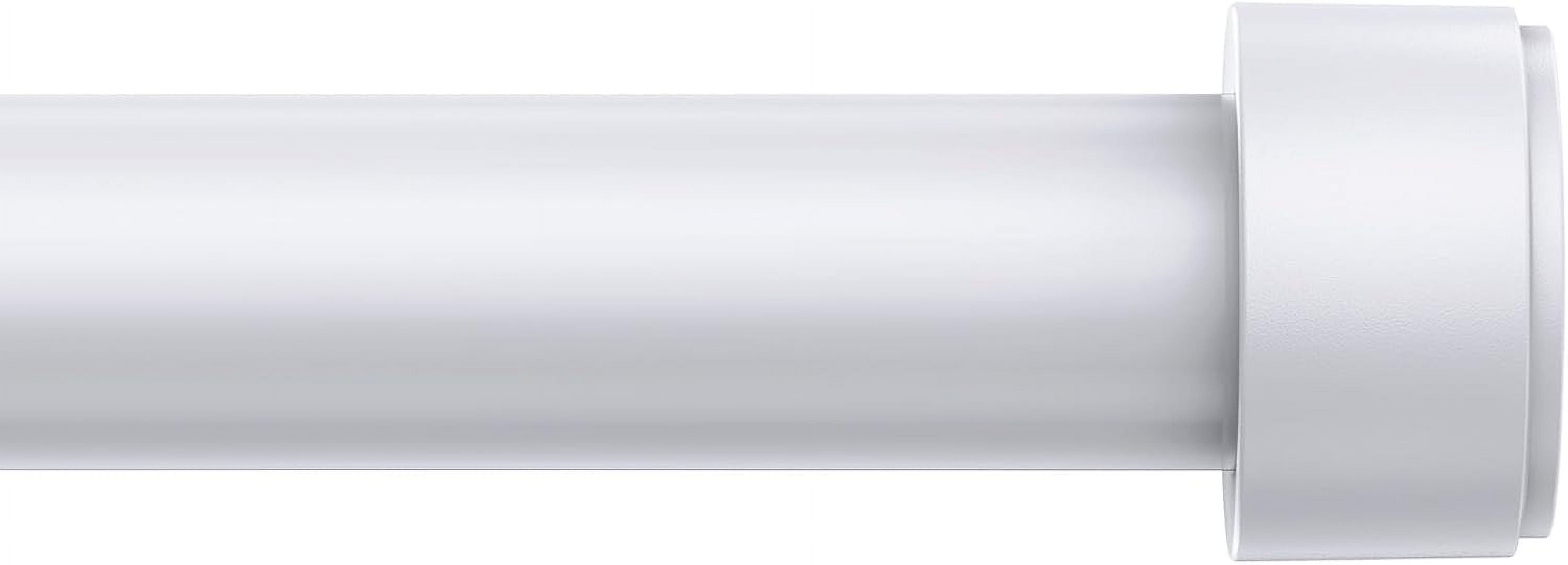 Curtain Rods for Windows 32-96 Inch, 1 Inch Adjustable Black Curtain ...