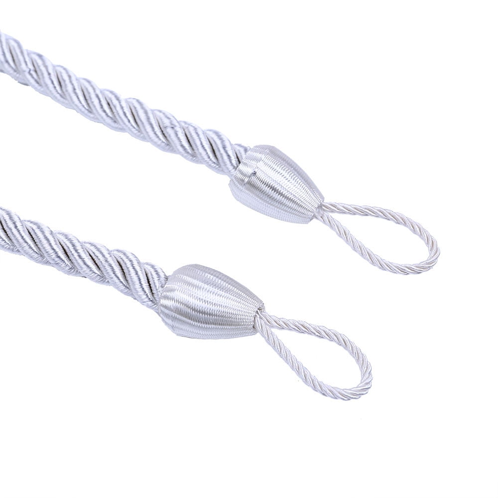 Curtain Rope Tie Backs Cotton Polyester Material Window Decor Easy Use ...