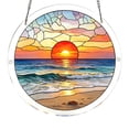 Curtain Style Acrylic Puzzle Garden Design Window Hanging Home Decor ...