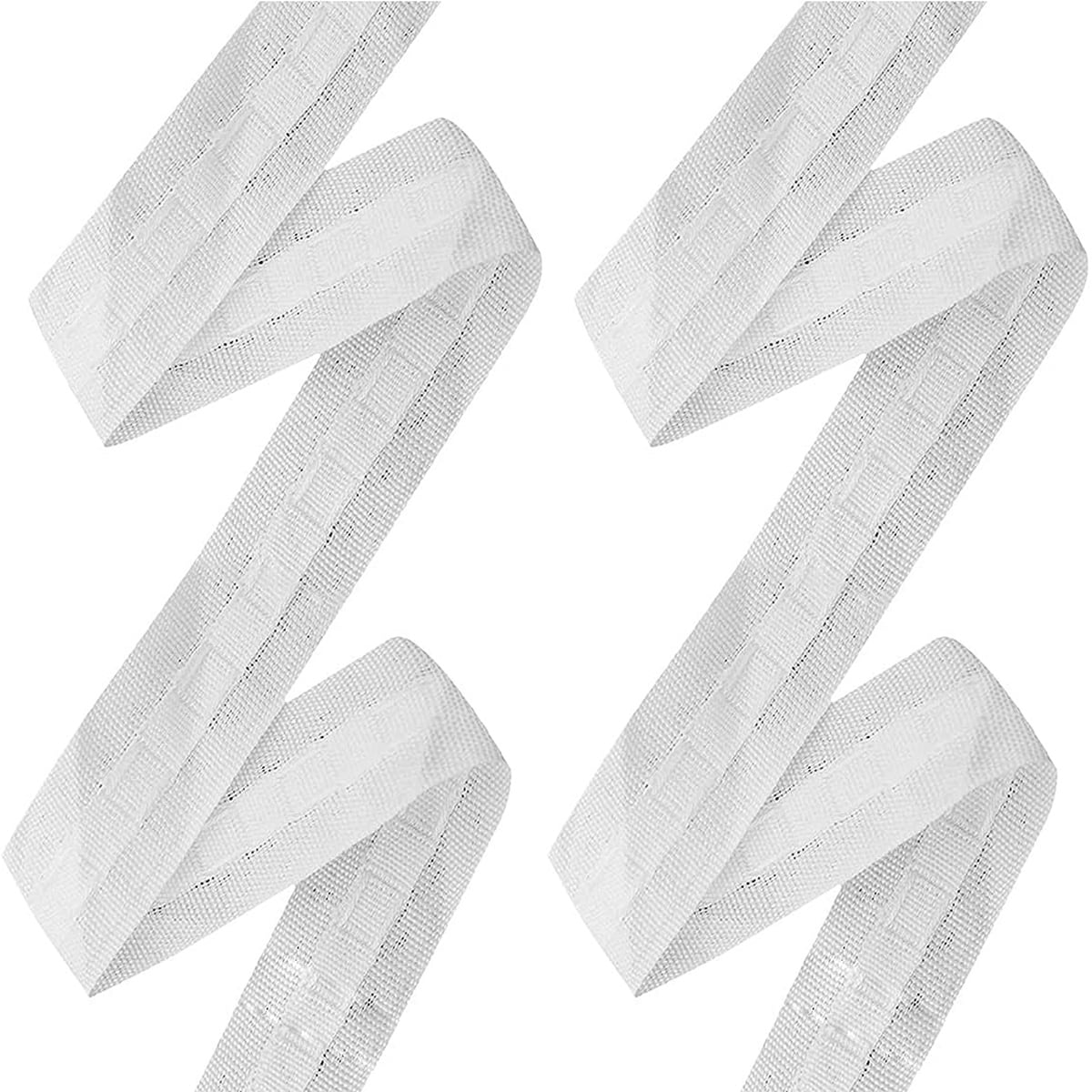 Curtain Tape, Ruffle Tape, 30 m x 2.5 cm Curtain Tape, Universal Tape ...