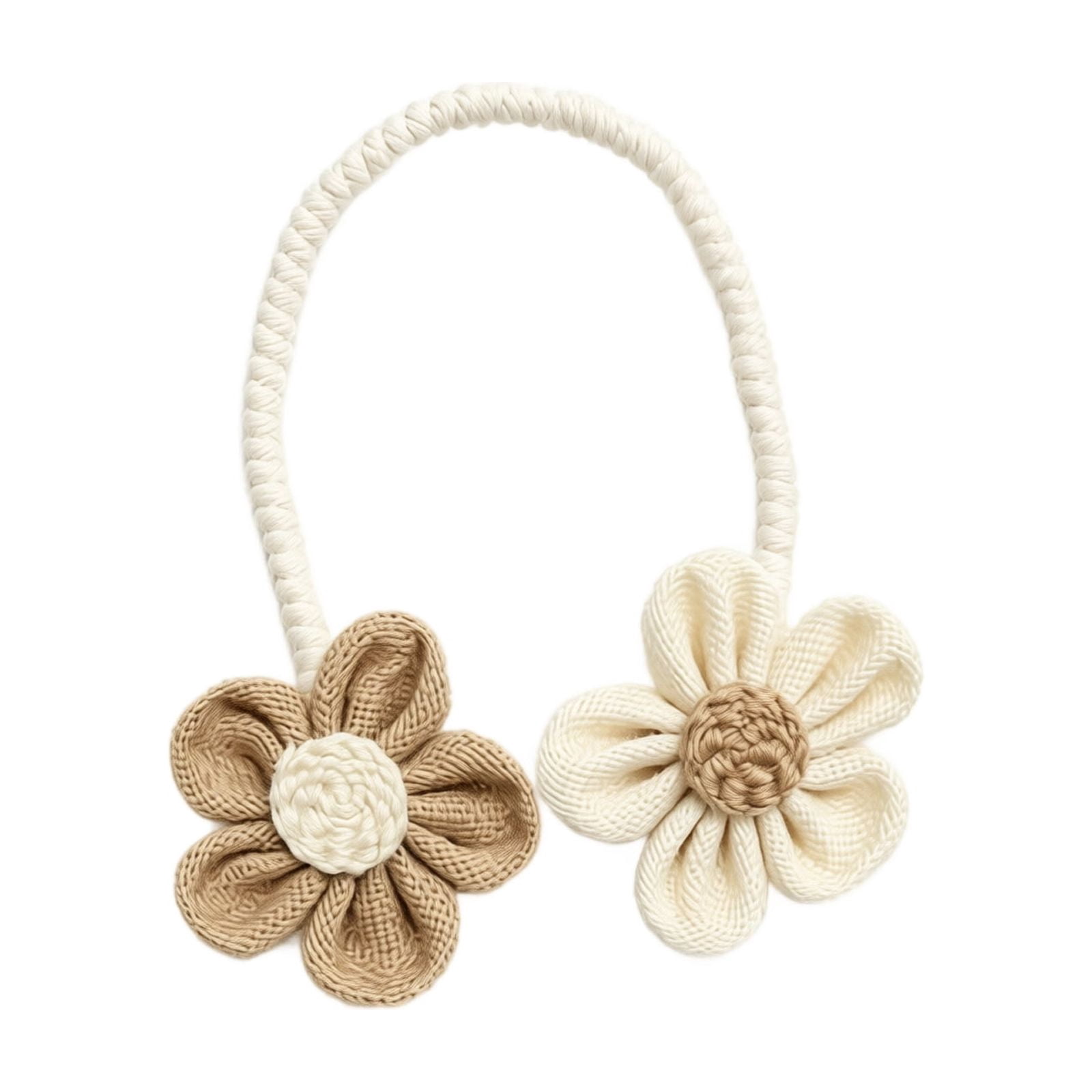 Curtain Tieback, Hand Woven Creative Flower, 1 Piece Boho Home Decor ...