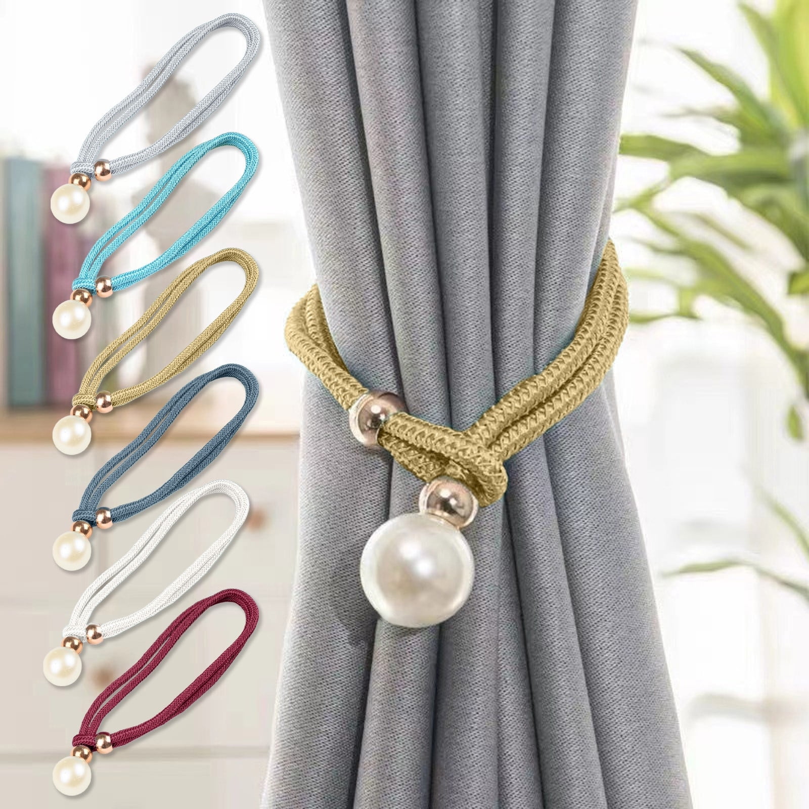 Curtain Tiebacks, Adjustable Curtain Ties, Modern Holdbacks, Durable ...