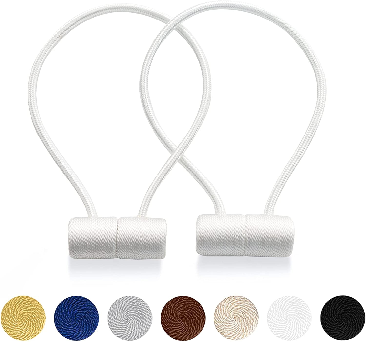 Curtain Tiebacks Clips VS Strong Magnetic Tie Band Home Office ...