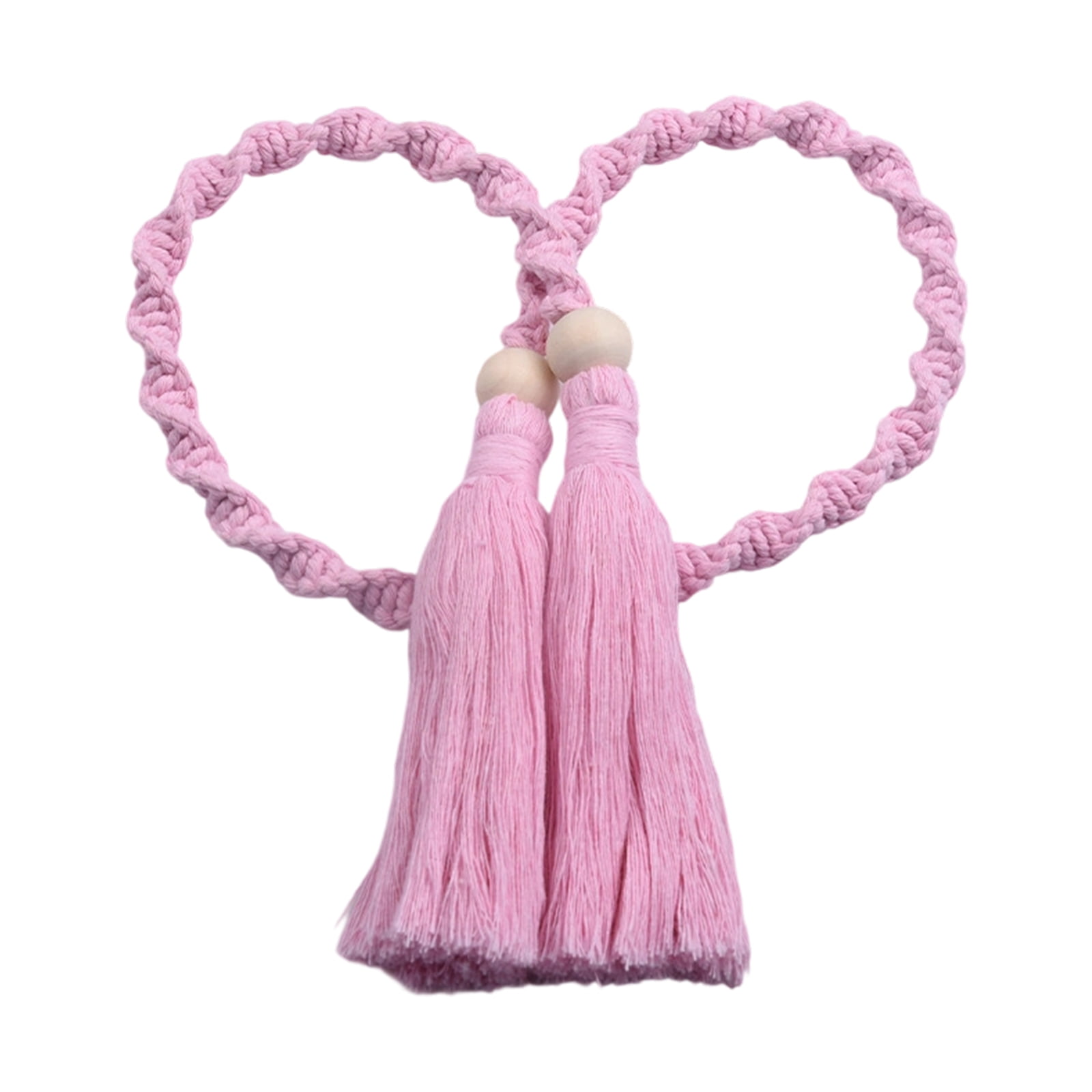Curtain Tiebacks Handmade Braided Rope Knot Drape Tie Backs Decorative ...