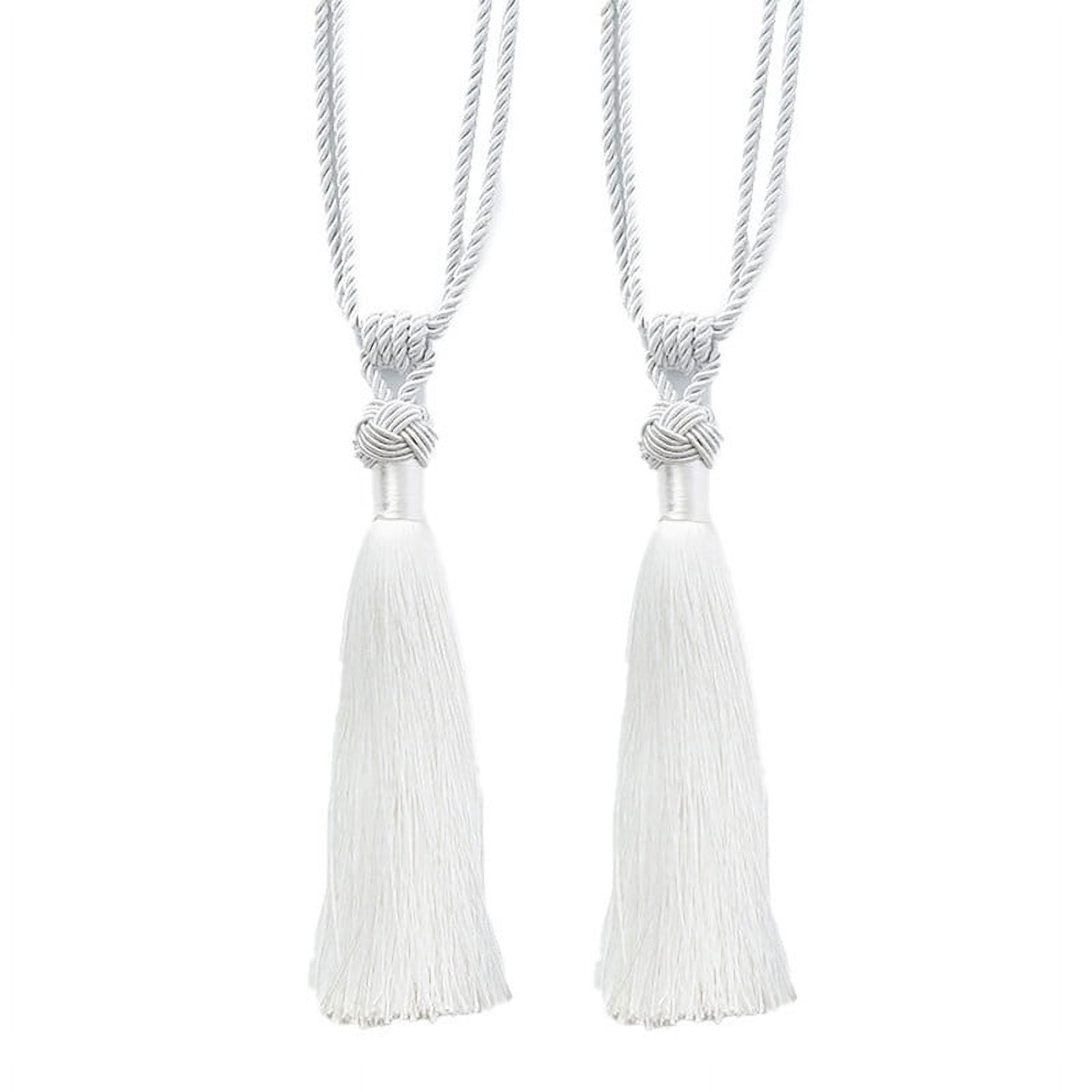 Curtain Tiebacks Tassel Tie-Backs, Rope Curtain tie Backs Handmade ...