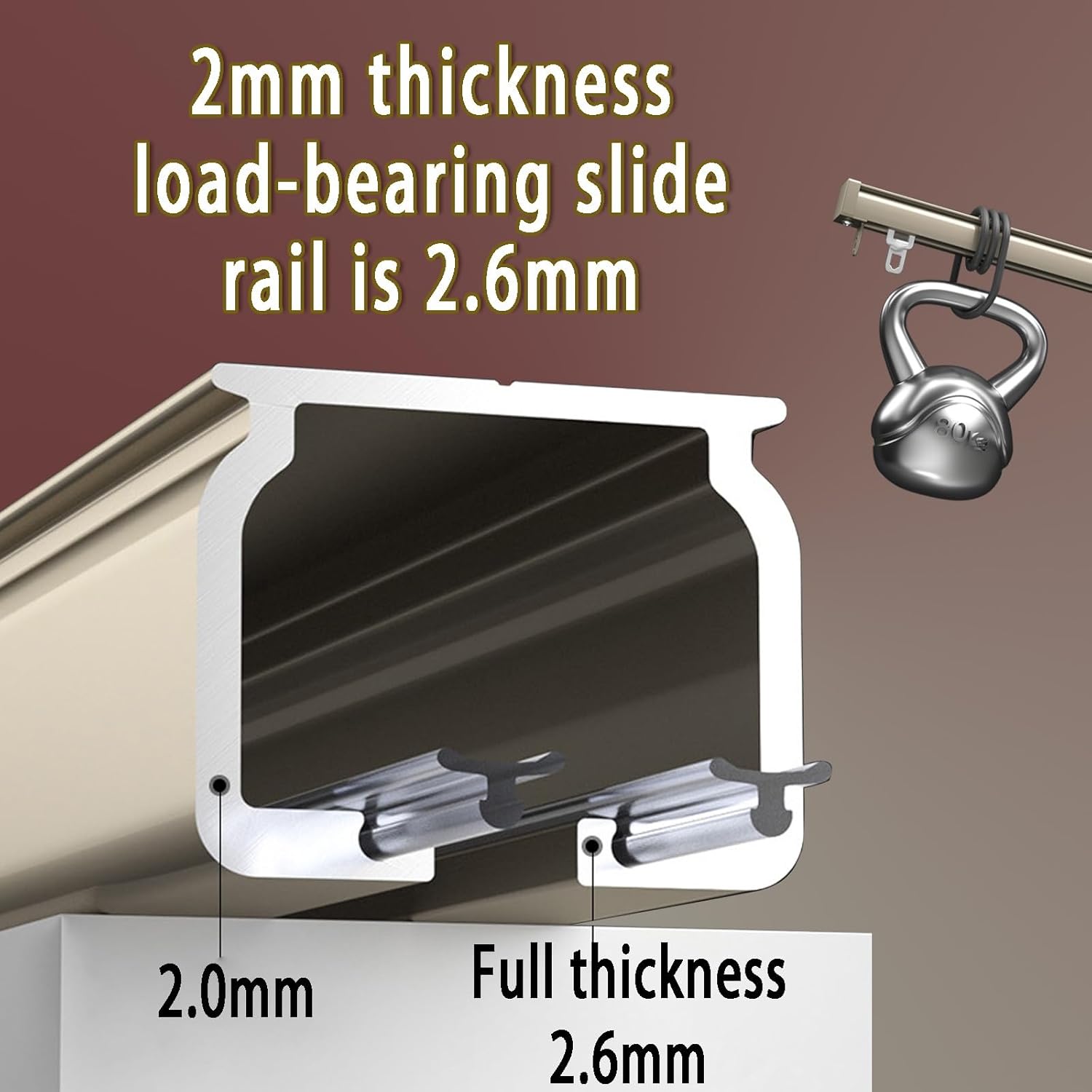 Curtain Track Ceiling Mount, Room Divider Track, Curtain Track Ceiling ...