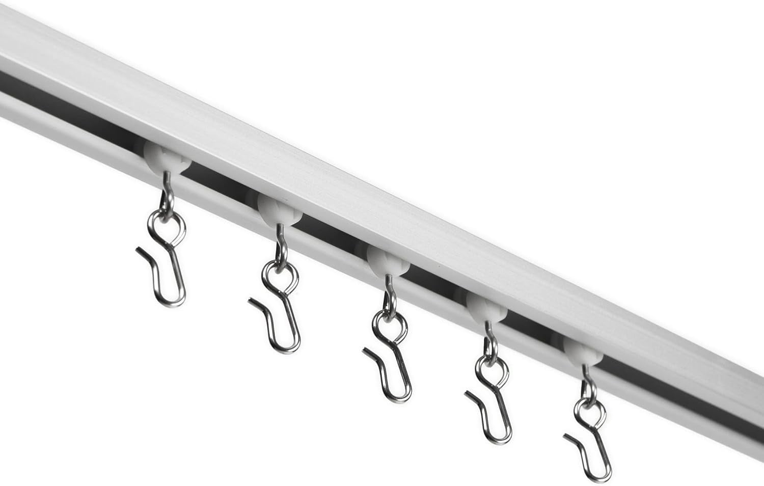 Curtain Track - Ceiling Mounted Curtain Rail for Curtains Drapes and ...