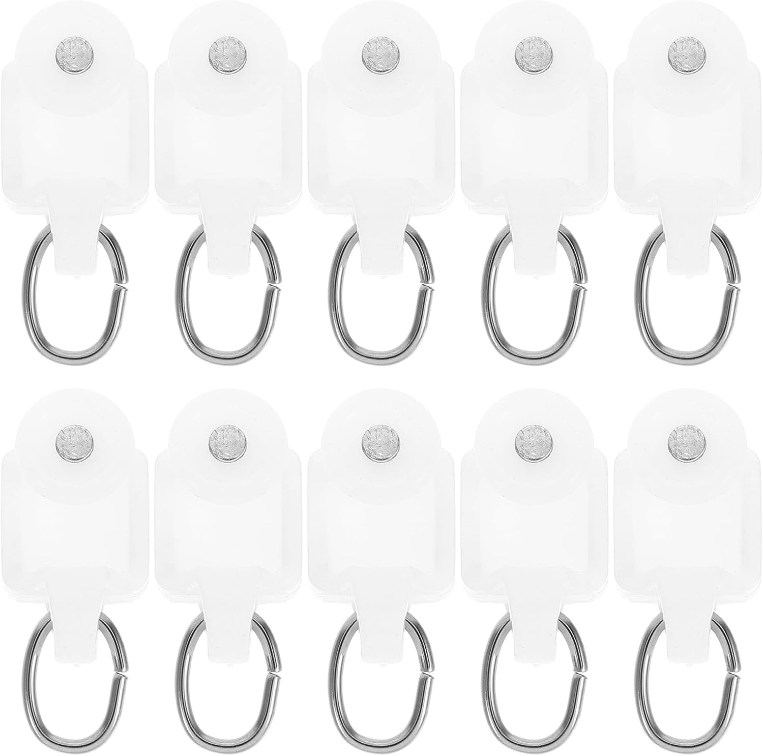 Curtain Track Rollers Curtain Rail Pulleys Runners Ceiling Curtain ...