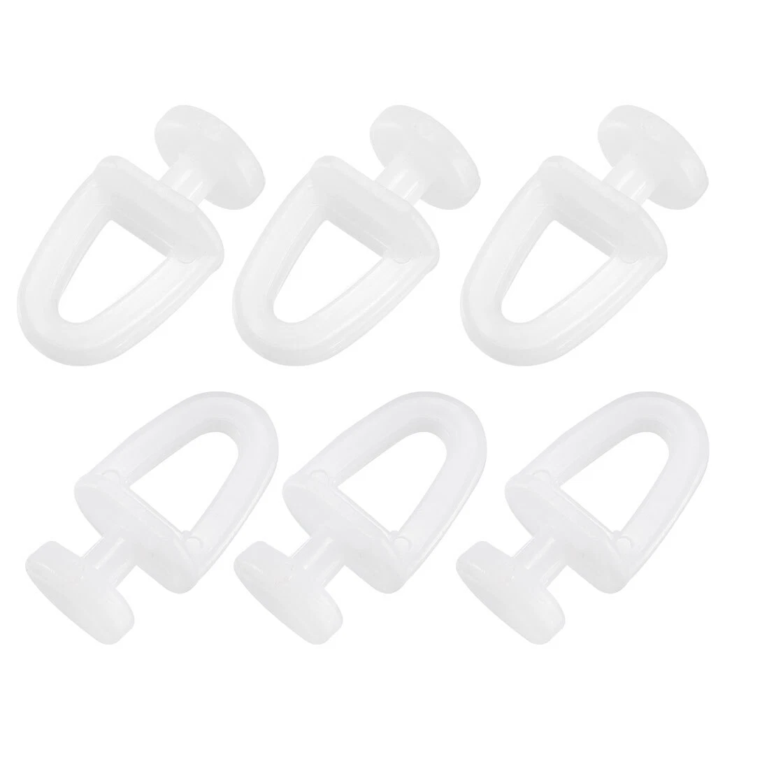 Curtain Track Rollers Plastic Drapery Rail Sliding Glider 11mm Dia 20 ...