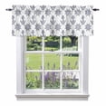 Curtain Valance for Windows, Nautical Anchor Ship Rudder Kitchen ...