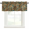 Curtain Valances for Kitchen Windows,Rod Pocket Short Valance Modern ...
