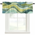 Curtain Valances for Kitchen Windows,Rod Pocket Short Valance Vintage ...
