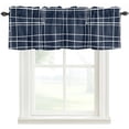 Curtain Valances for Kitchen Windows,Rod Pocket Short Valance ...