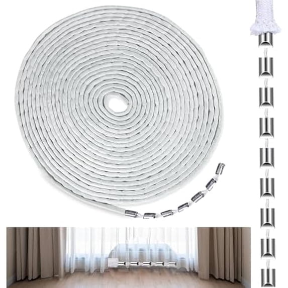 Curtain Weighted Tape,Drapery Weight Rope Leaded Weighted Drapery Tape ...