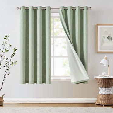 Bazaahm Mix & Match Blackout Curtains for Living Room with Rose Floral ...