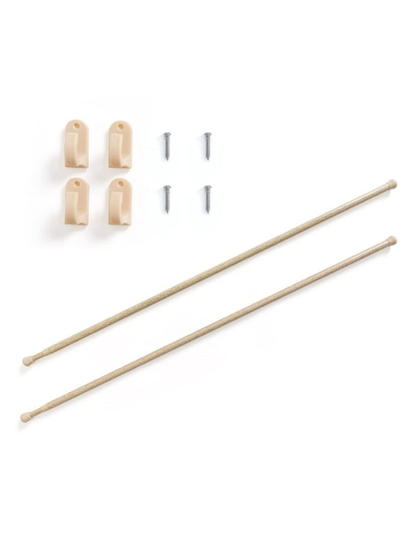 No Drill Curtain Rods in Curtain Rods - Walmart.com