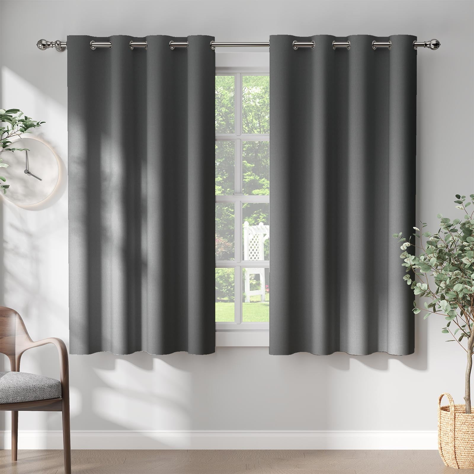 Curtainking Light Canceling Darkening Thermal Blocking Bedroom Window ...