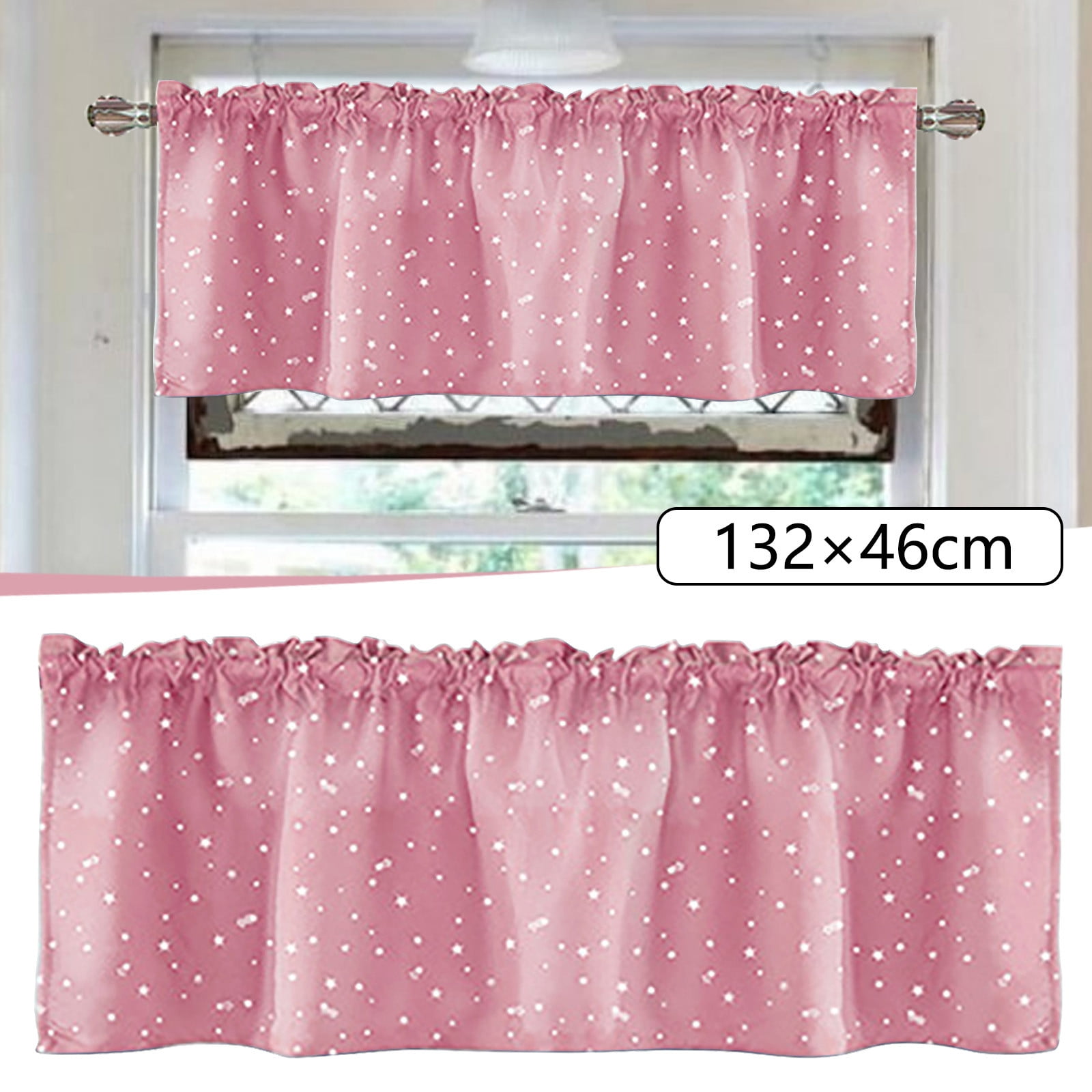 Curtains 98 Inches Long Star Curtains Short Curtains Small Curtains Rod ...