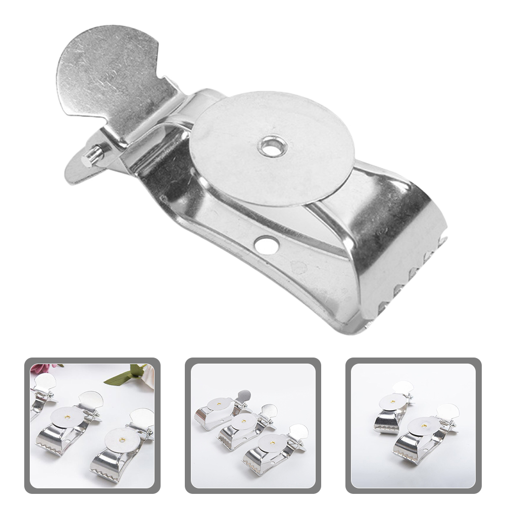 Amosfun Curtain Clips Silver 6Pcs For Decorators 8.00X2.70X2.50Cm ...