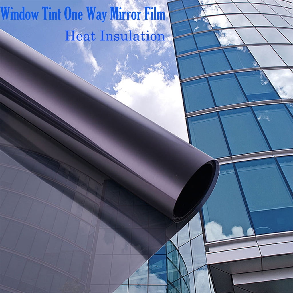 Curtains For Living Room,Window Tint One Way Film Heat Reflective Home ...