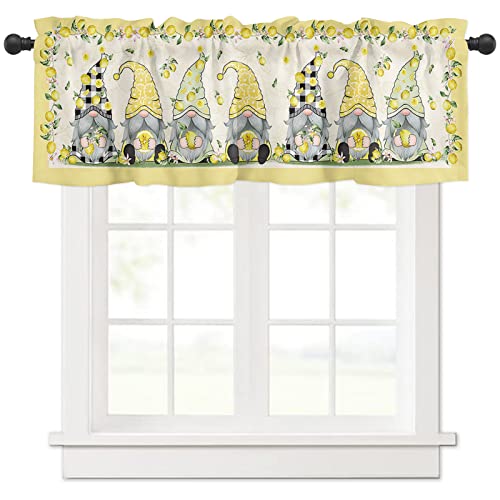 Curtains Valances Summer Lemon Truck Car Farm Watercolor Fruit Yellow ...